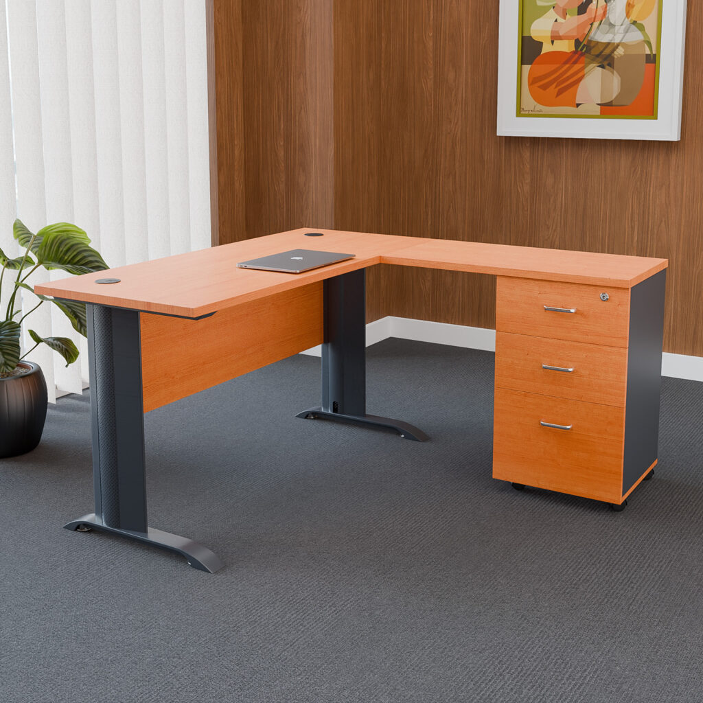 COD. 273 / ESCRITORIO IBIZA 1,3 MT. CON LATERAL – COLOR MAPLE ...
