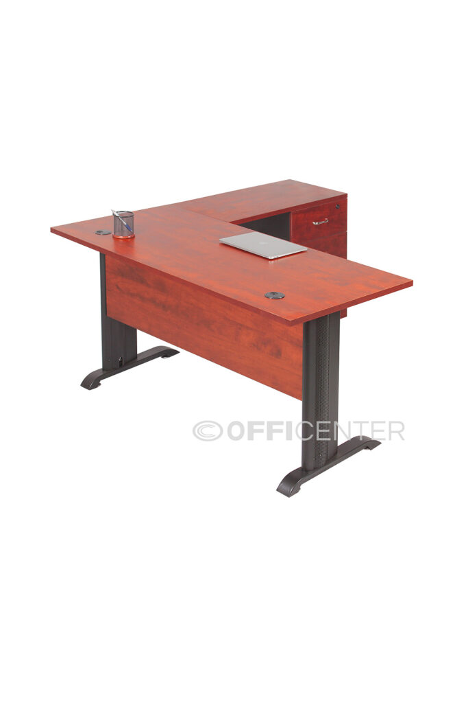 COD. 272 / ESCRITORIO IBIZA 1,30 MT. CON LATERAL – COLOR CEREZO ...