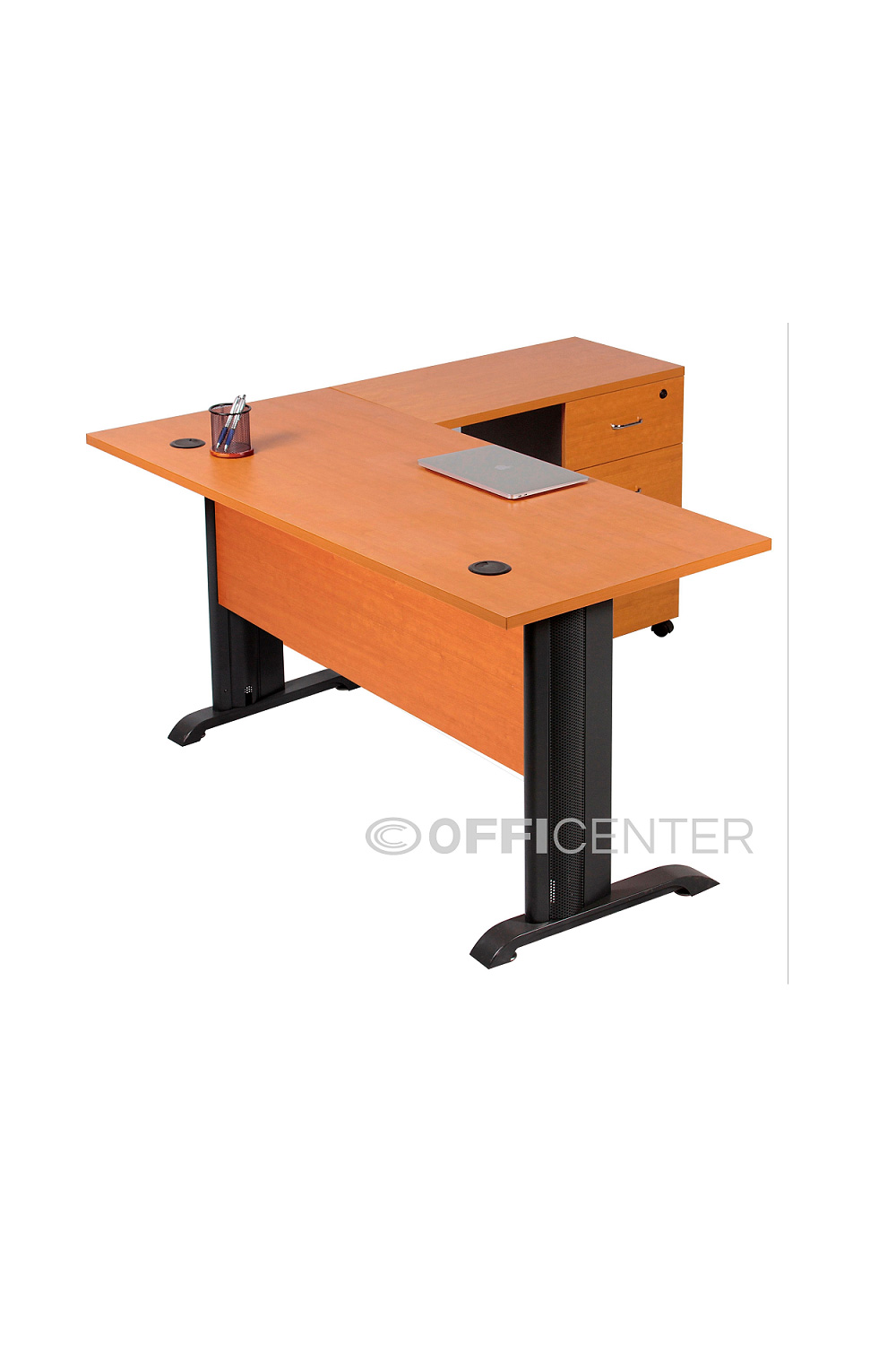 COD. 273 / ESCRITORIO IBIZA 1,30 MT. CON LATERAL – COLOR MAPLE ...