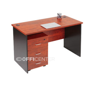 COD. 268 / ESCRITORIO NEO 1,50 MT. CON LATERAL – COLOR CEREZO ...