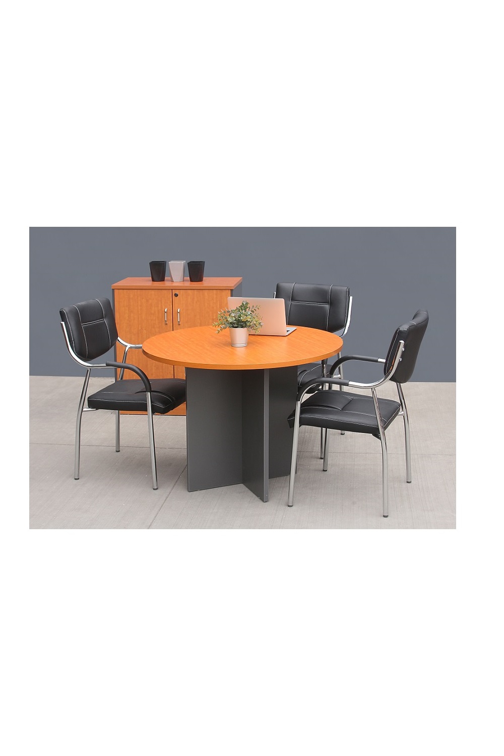 COD. 1555 / MESA REUNIÓN URBAN 1,00 MT. – COLOR MAPLE – OFFICENTER CHILE